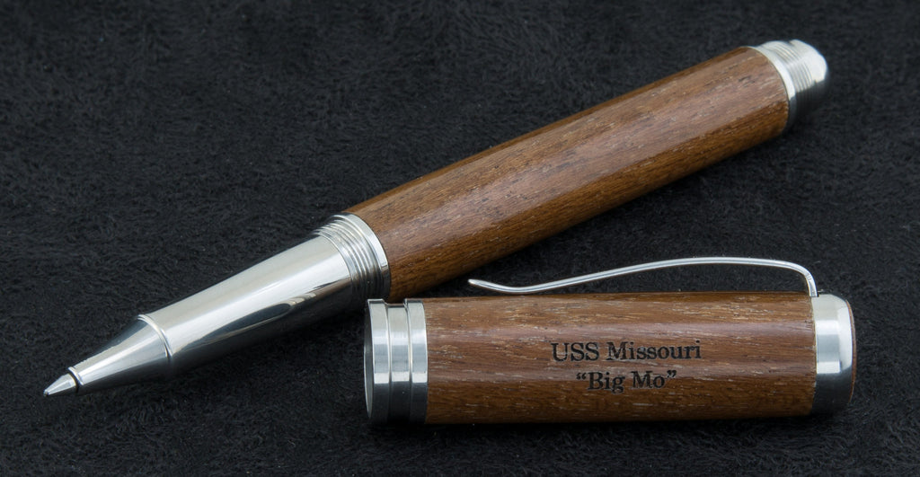 USS Missouri - Stainless Steel Rollerball – History Salvaged